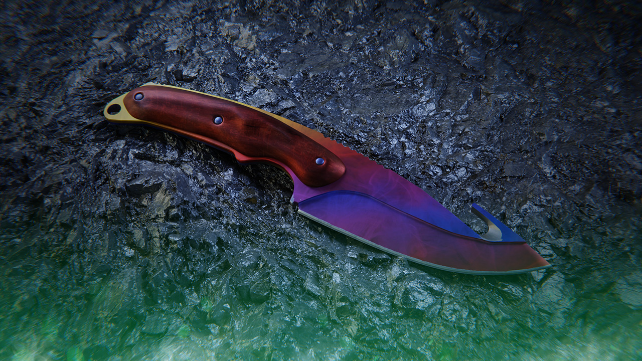 Talon Knife Marble Fade | Fire and Ice Pattern Seeds - SkinLords