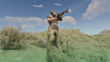 Complete Desert Raiders Armor Kit in Rust - SkinLords