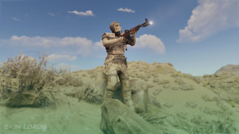 Complete Desert Raiders Armor Kit in Rust - SkinLords