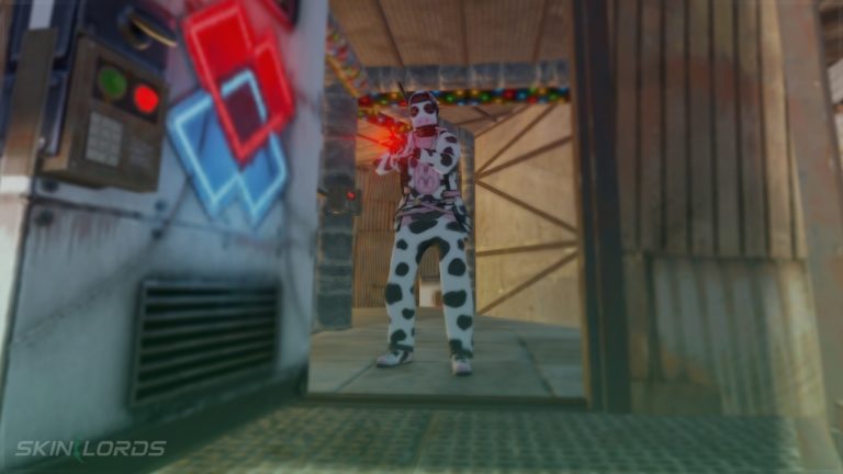 The Complete Cow Moo Flage Armor Kit in Rust - SkinLords