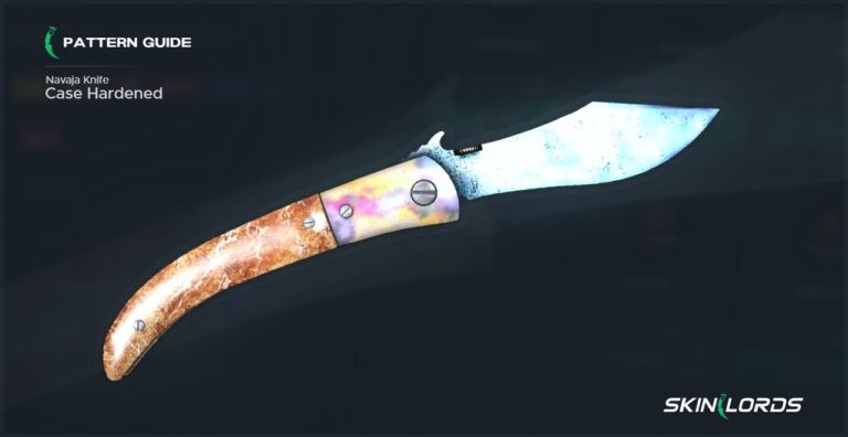 Navaja Knife Case Hardened | All Blue Gem Seeds - SkinLords