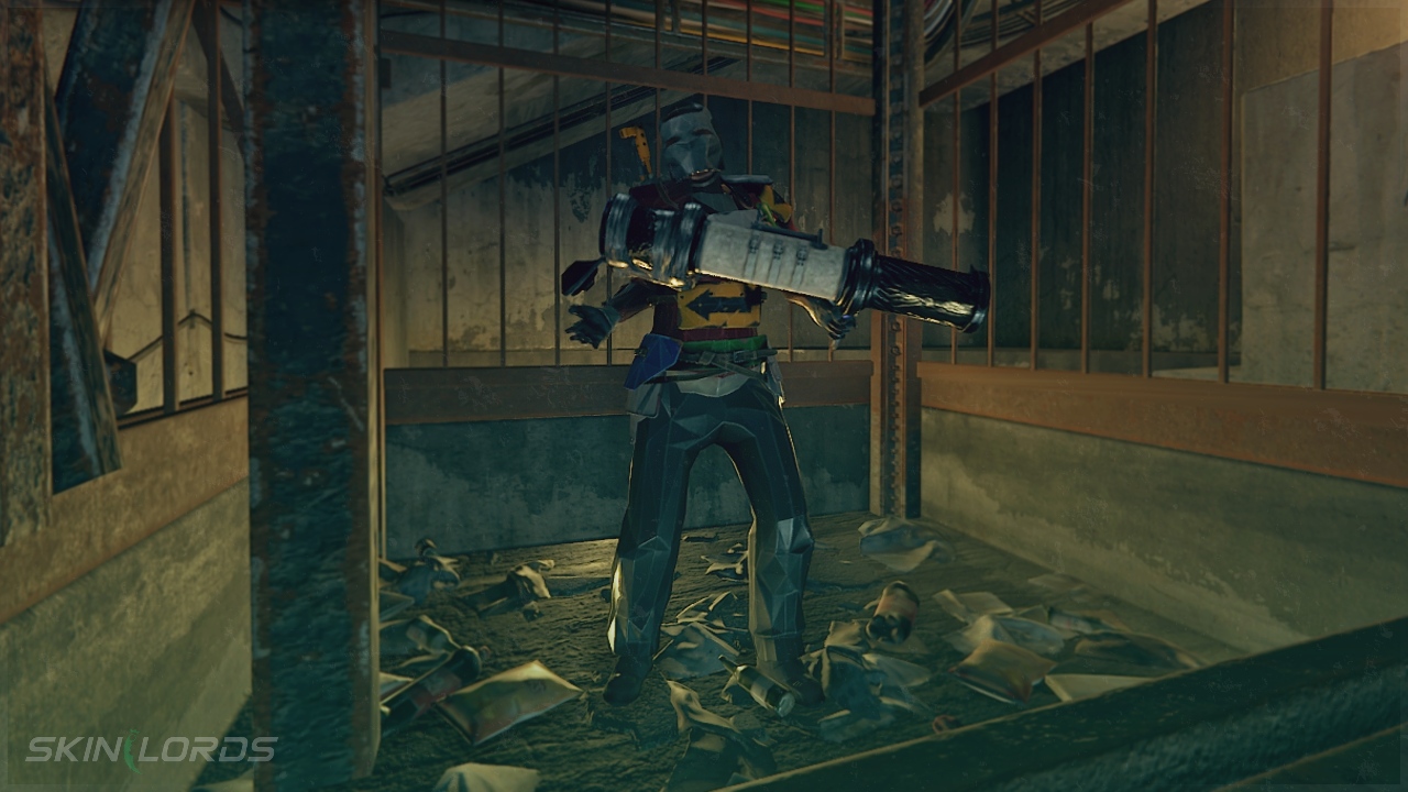 Low Poly Skins Rust Armor Set - SkinLords