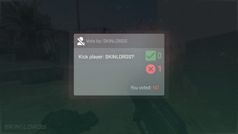 How to Vote Kick Yourself in CS2 - SkinLords