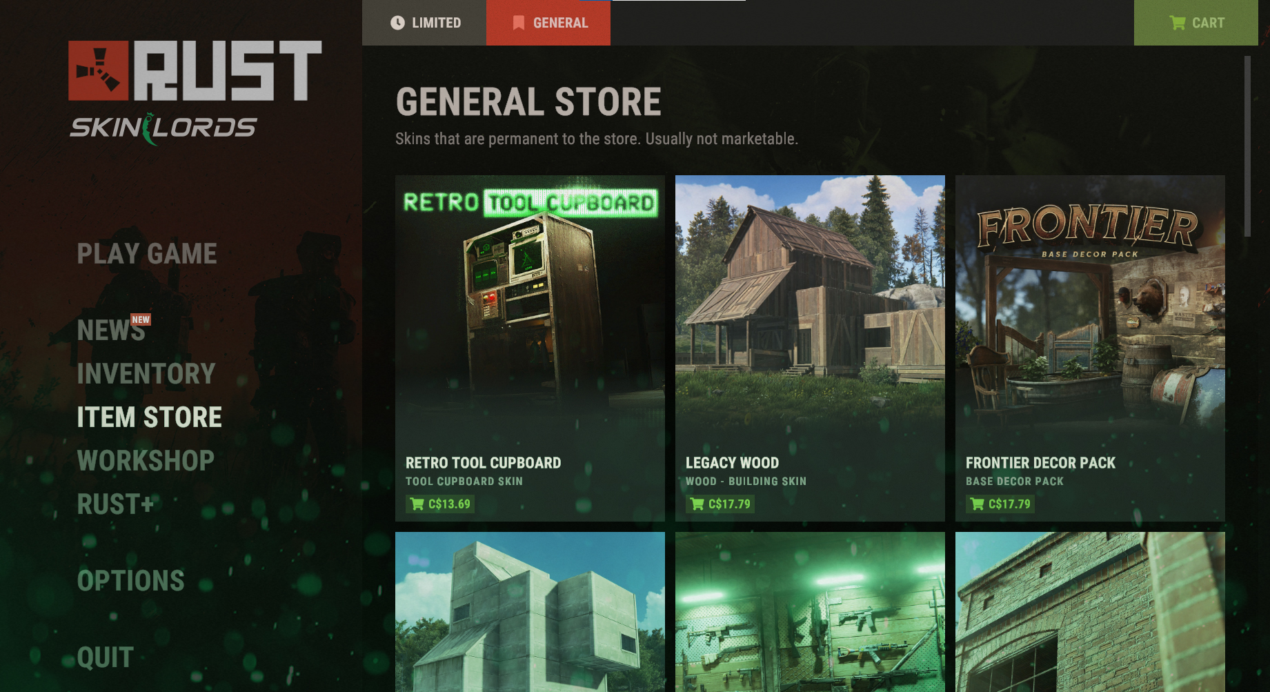 Rust Building Skins - SkinLords