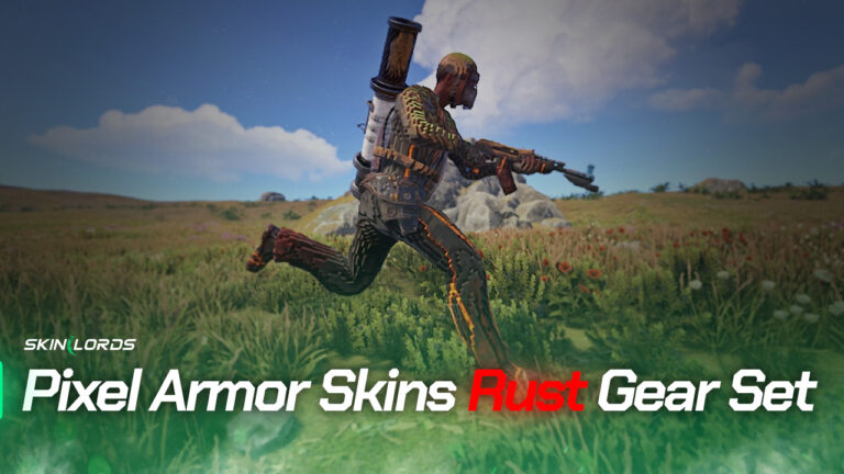 Pixel Armor Skins Rust Gear Set - SkinLords