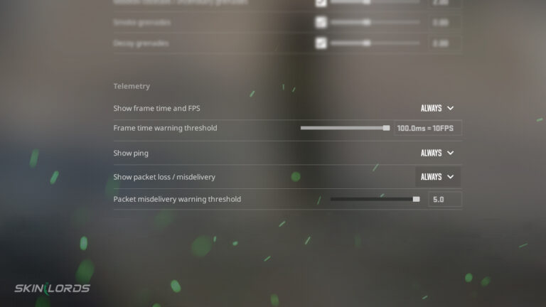 Net Graph and Telemetry in CS2 - See FPS & Server Connection - SkinLords