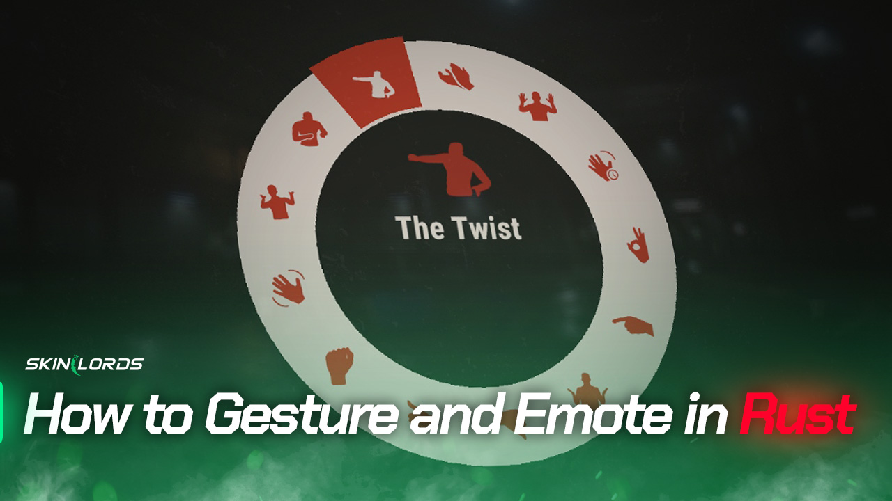 How to Gesture and Emote in Rust - SkinLords