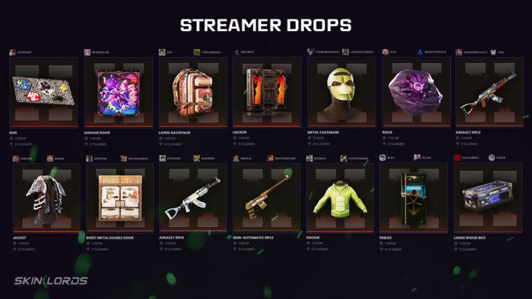 Rust Kingdoms II Twitch Drops Overview - SkinLords
