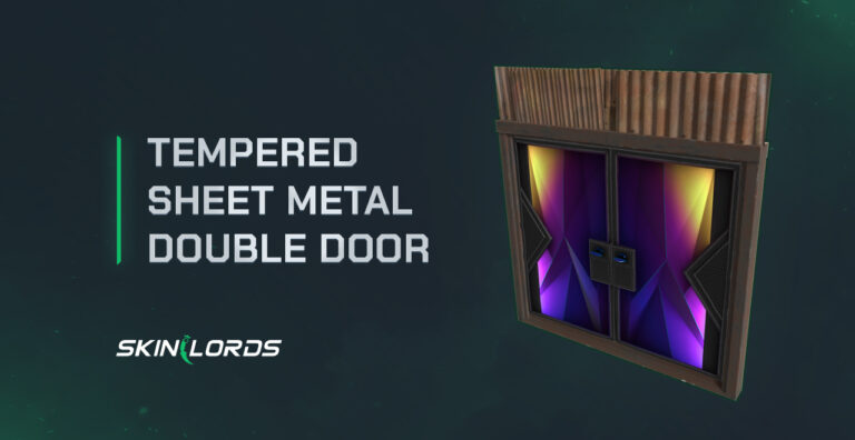 The Best Rust Sheet Metal Double Door Skins - SkinLords