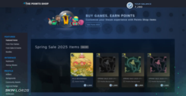 How To Make A Steam Profile Showcase - SkinLords