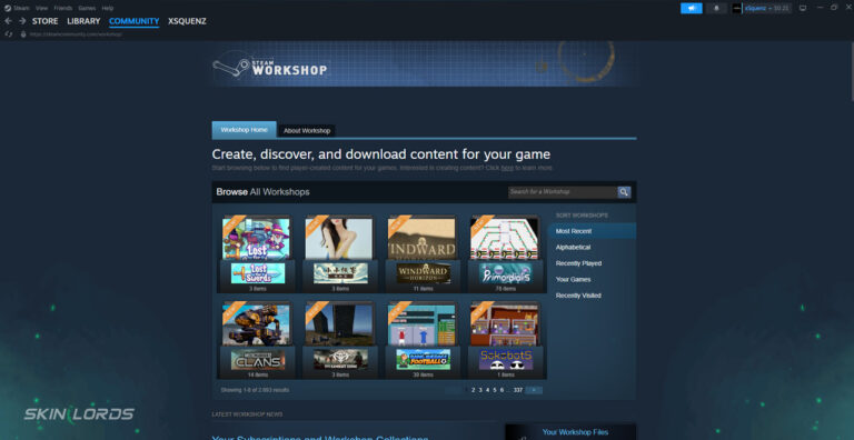How To Submit To The Steam Workshop - SkinLords