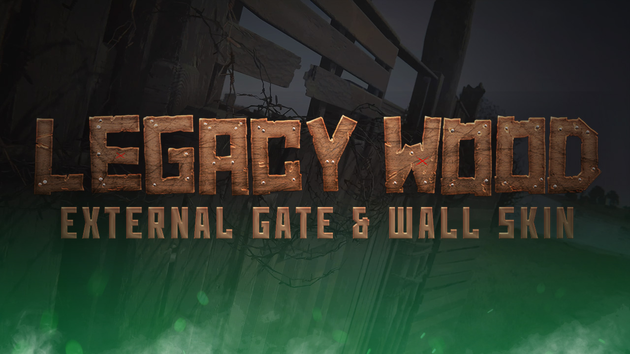 Rust Legacy Wood Wall & Gate Pack DLC - SkinLords