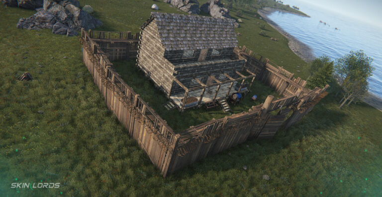 Rust Legacy Wood Wall & Gate Pack DLC - SkinLords