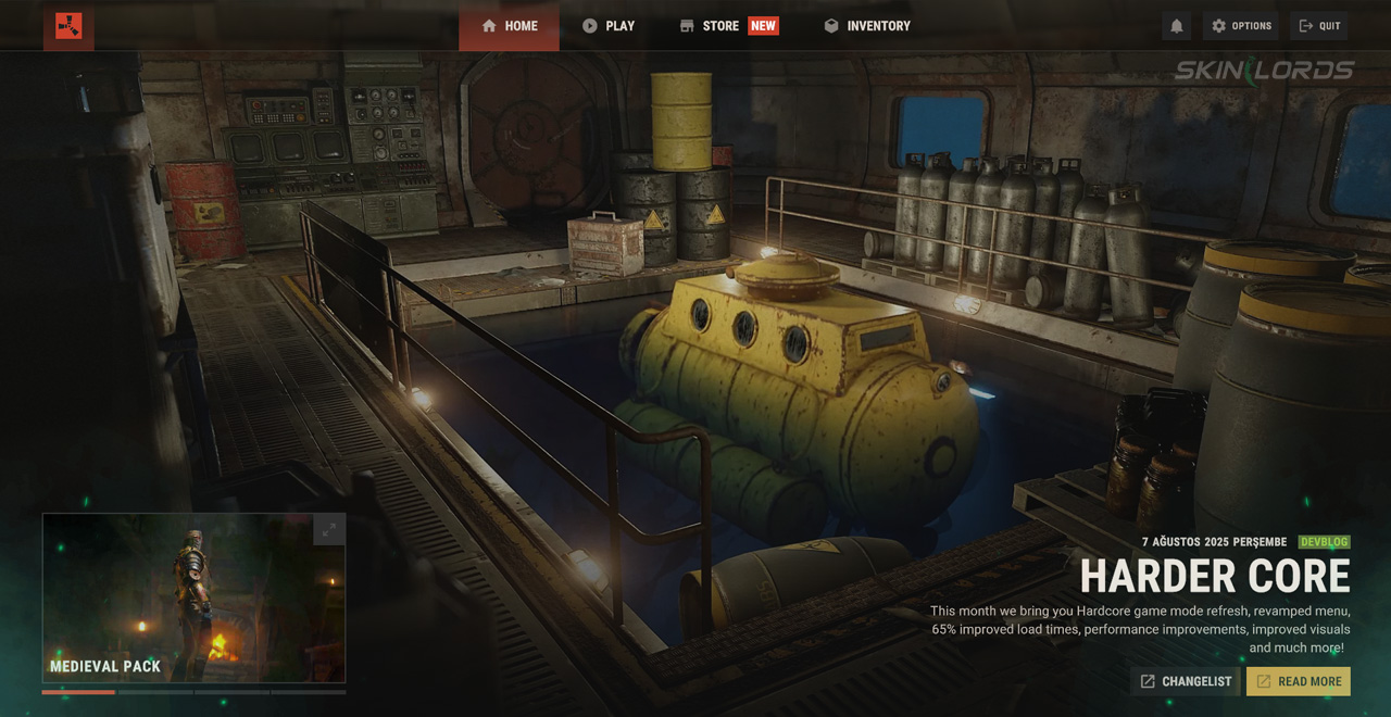 Rust's Menu Redesign Brings A Crisp And Modern Look - SkinLords