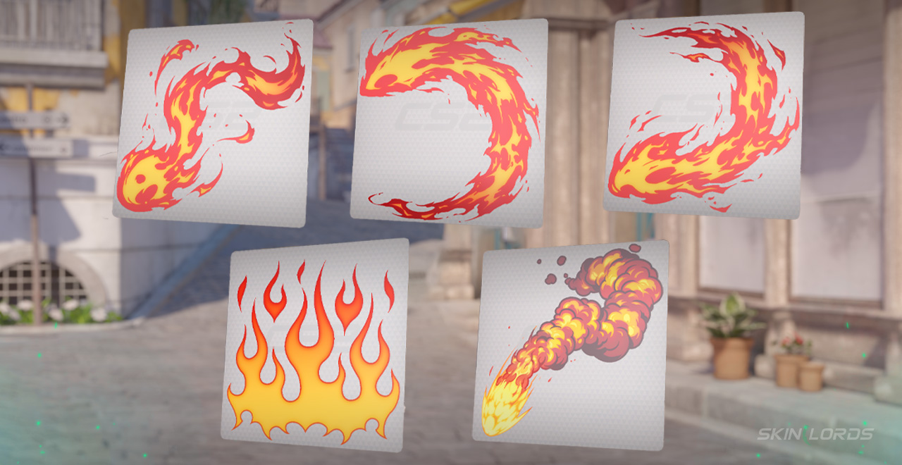 Best Red CS2 Stickers - SkinLords