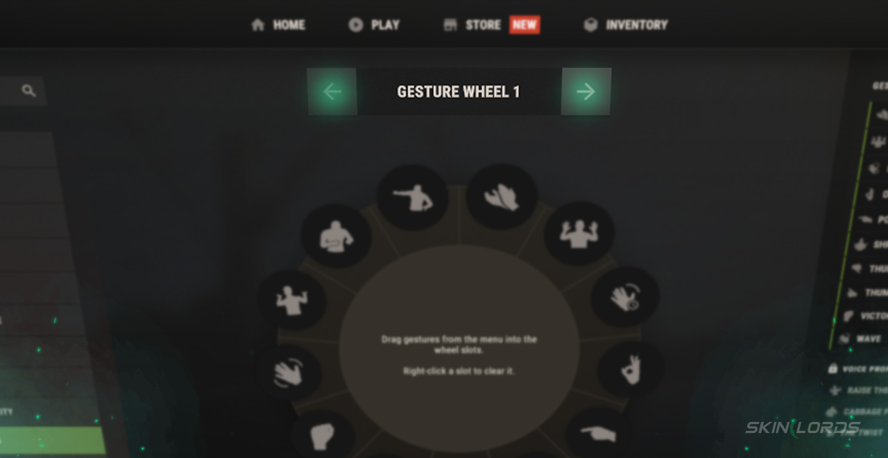 How to Equip and Customize the Rust Gesture Wheel - SkinLords