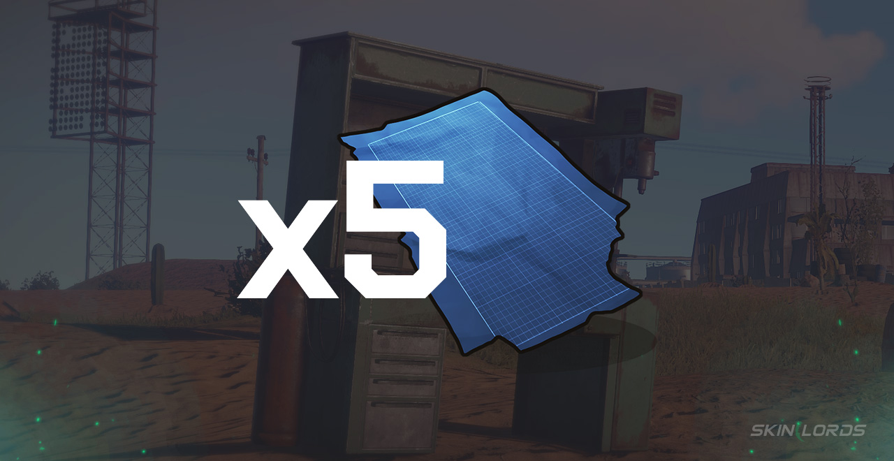 Rust Blueprint Fragment Crafting Guide - SkinLords