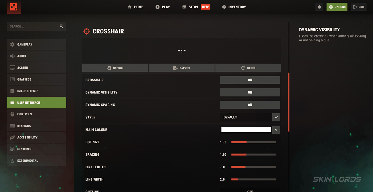 Rust Crosshair Guide: How to Use and Customize Crosshairs - SkinLords