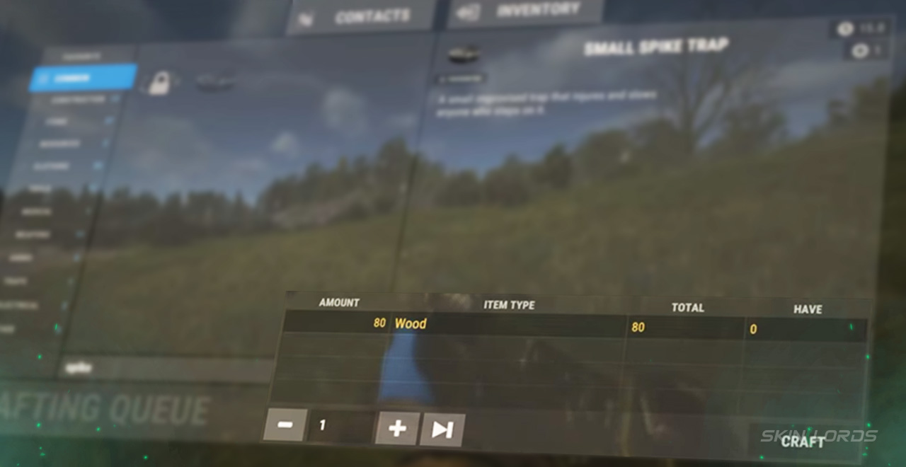How to Use The Small Spike Trap in Rust - SkinLords
