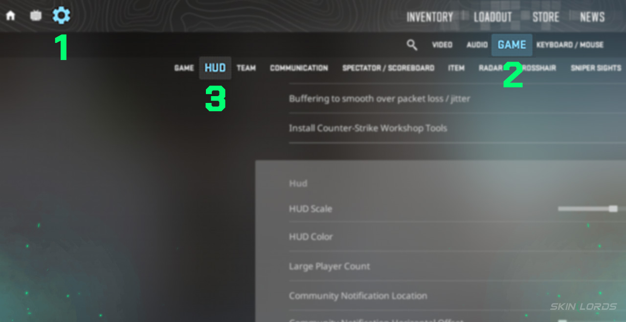 How To Change CS2 HUD Color - SkinLords