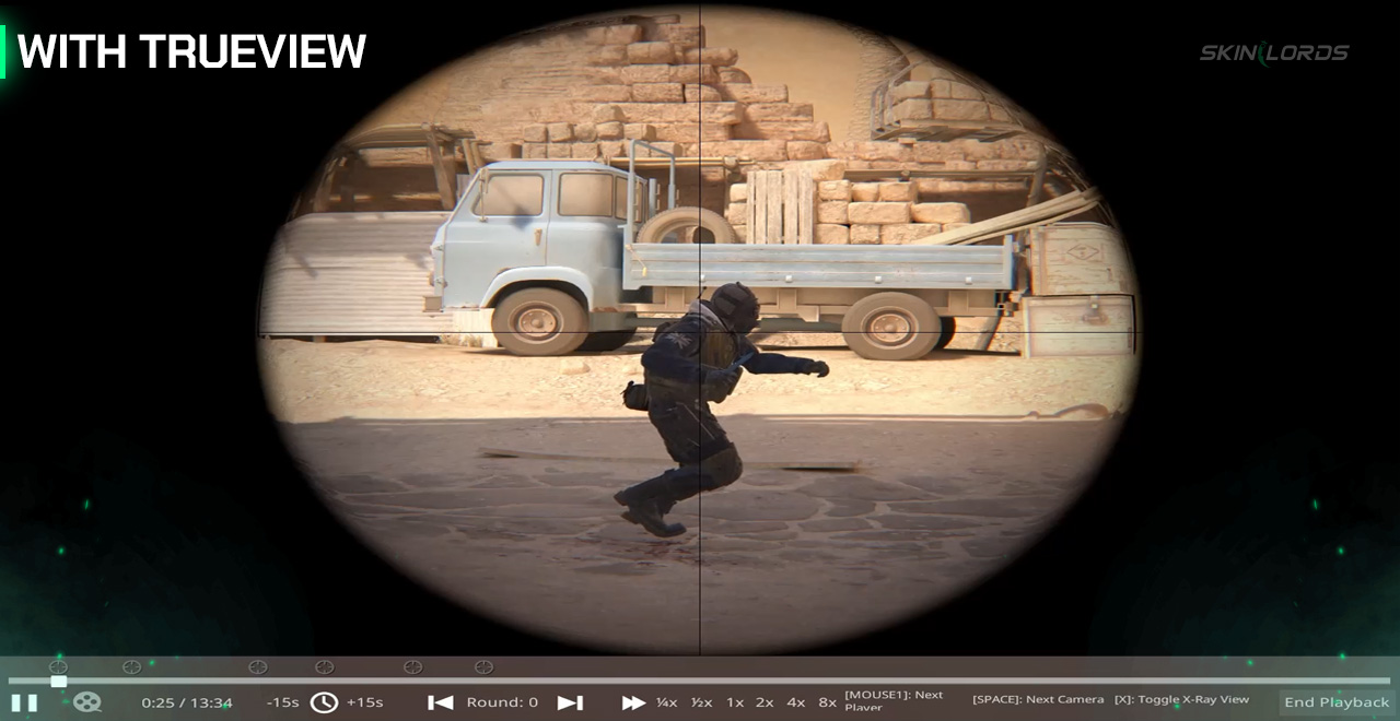 What is TrueView in CS2 Demo Playback? - SkinLords