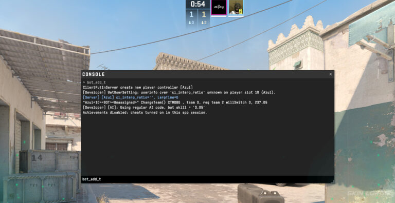 How to Spawn Bots in CS2 - SkinLords