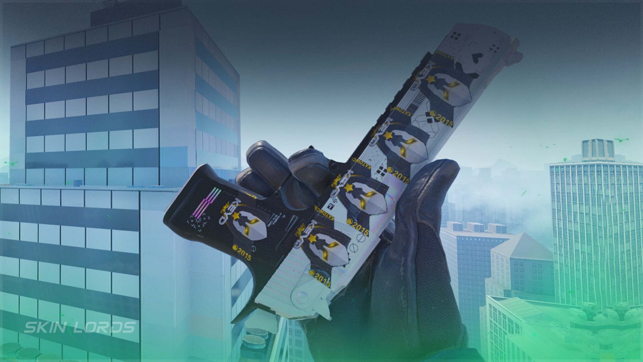 Best CS2 Desert Eagle Sticker Position - SkinLords