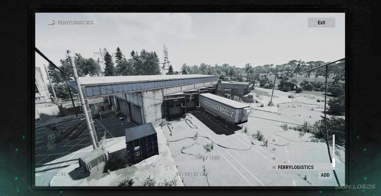 Rust CCTV Camera Codes For The Cargo Ship and Ferry Terminal - SkinLords