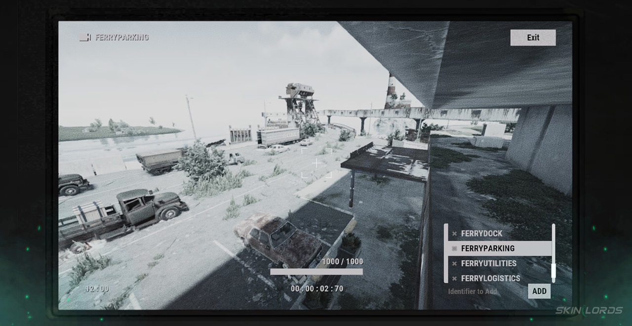 Rust CCTV Camera Codes For The Cargo Ship and Ferry Terminal - SkinLords