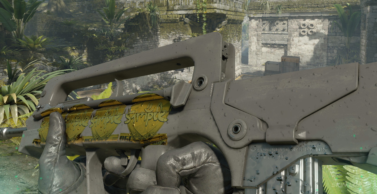 Best CS2 FAMAS Sticker Position - SkinLords