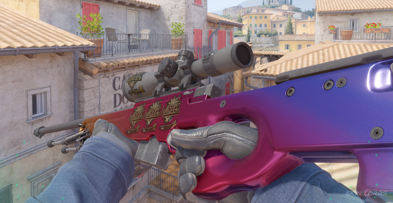 Best CS2 AWP Sticker Positions - SkinLords