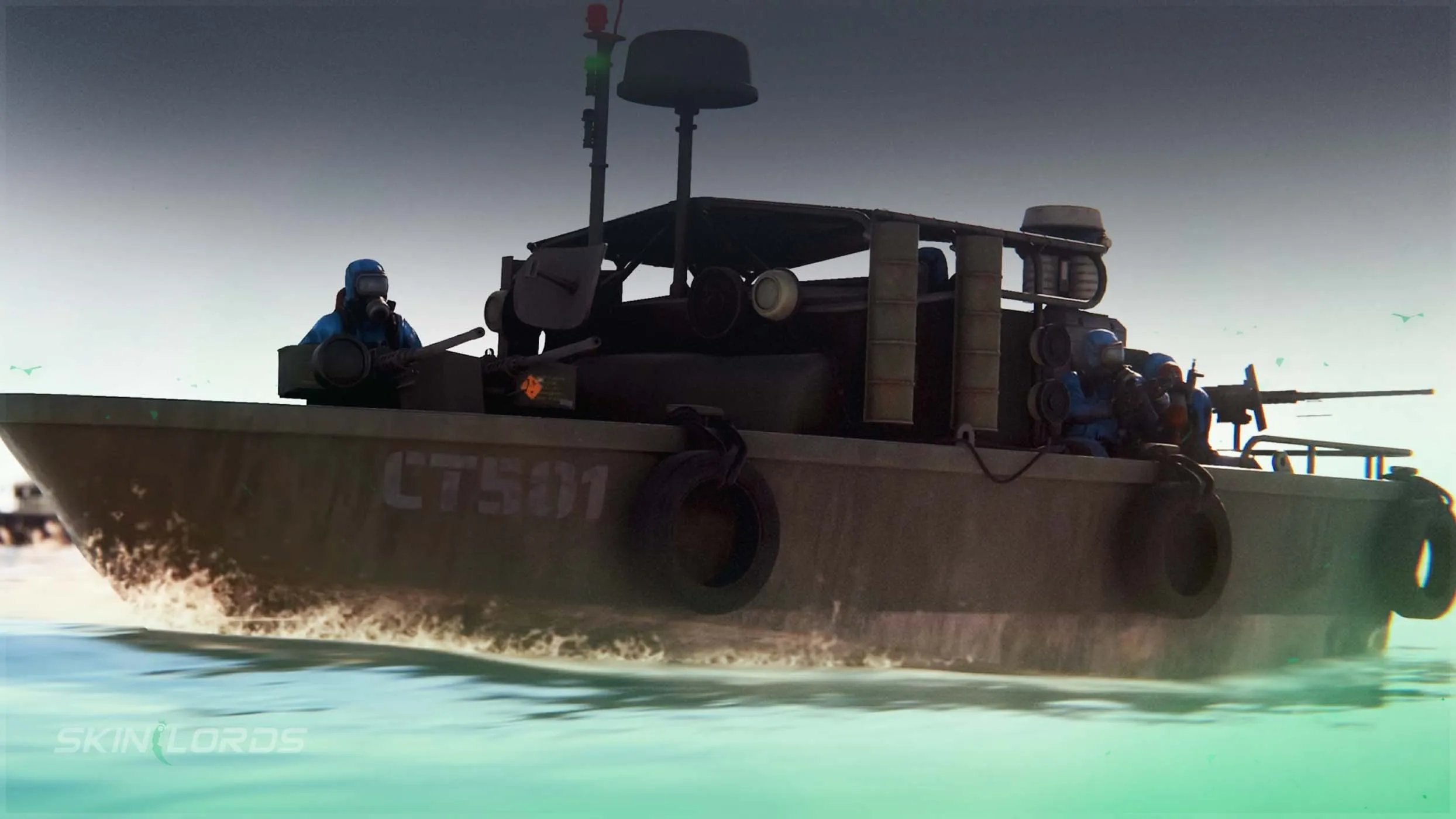 Rust's Scientist Patrol Boats Terrorize The Deep Sea - SkinLords