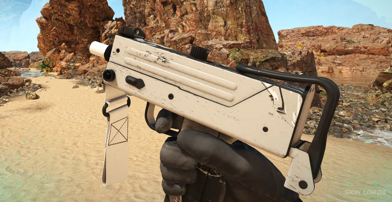 Best CS2 MAC-10 Snow Splash White Patterns - SkinLords