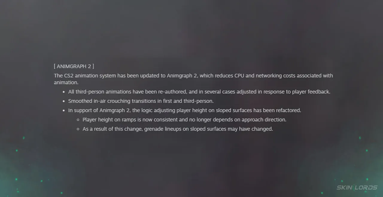 New CS2 Animation System Explained - SkinLords